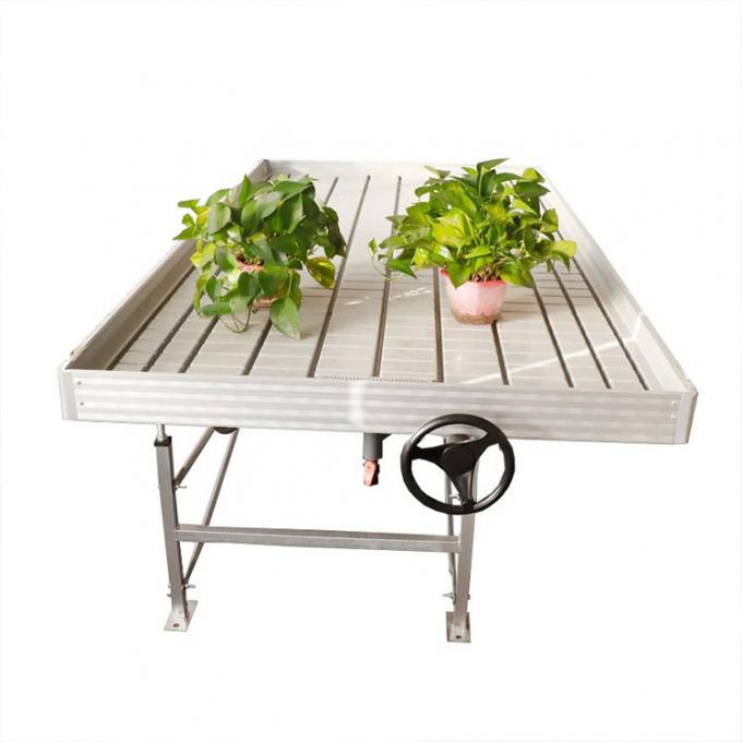 Movable Greenhouse Rolling Benches Breeding Nursery Seedling Size ...