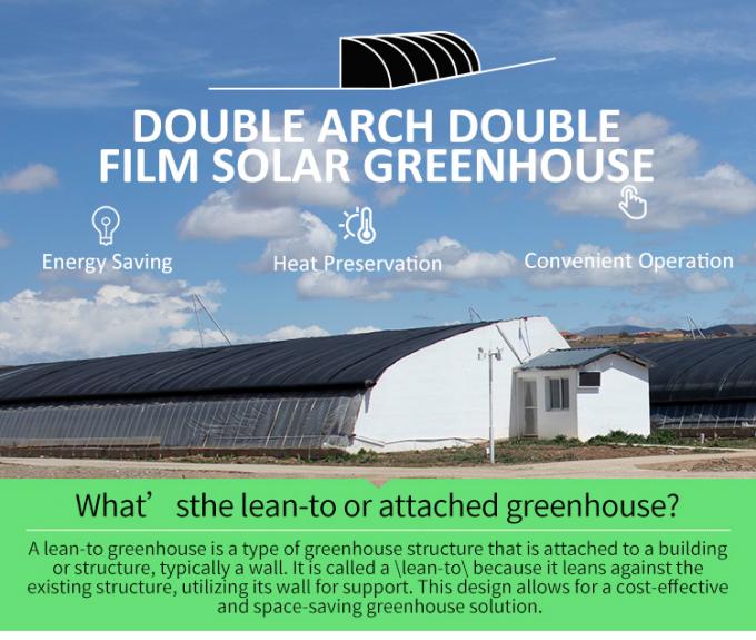 Customized Temperature Control Polytunnel Greenhouses With Solar Energy ...