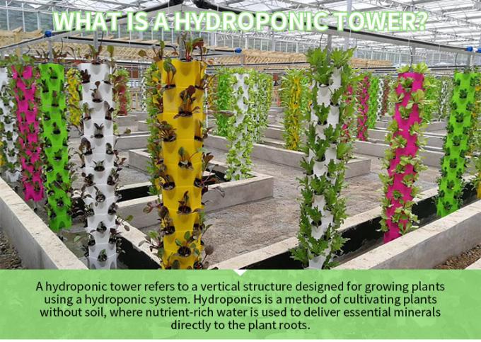 32 48 64 Holes Vertical Indoor Pineapple Tower Hydroponic Growing ...